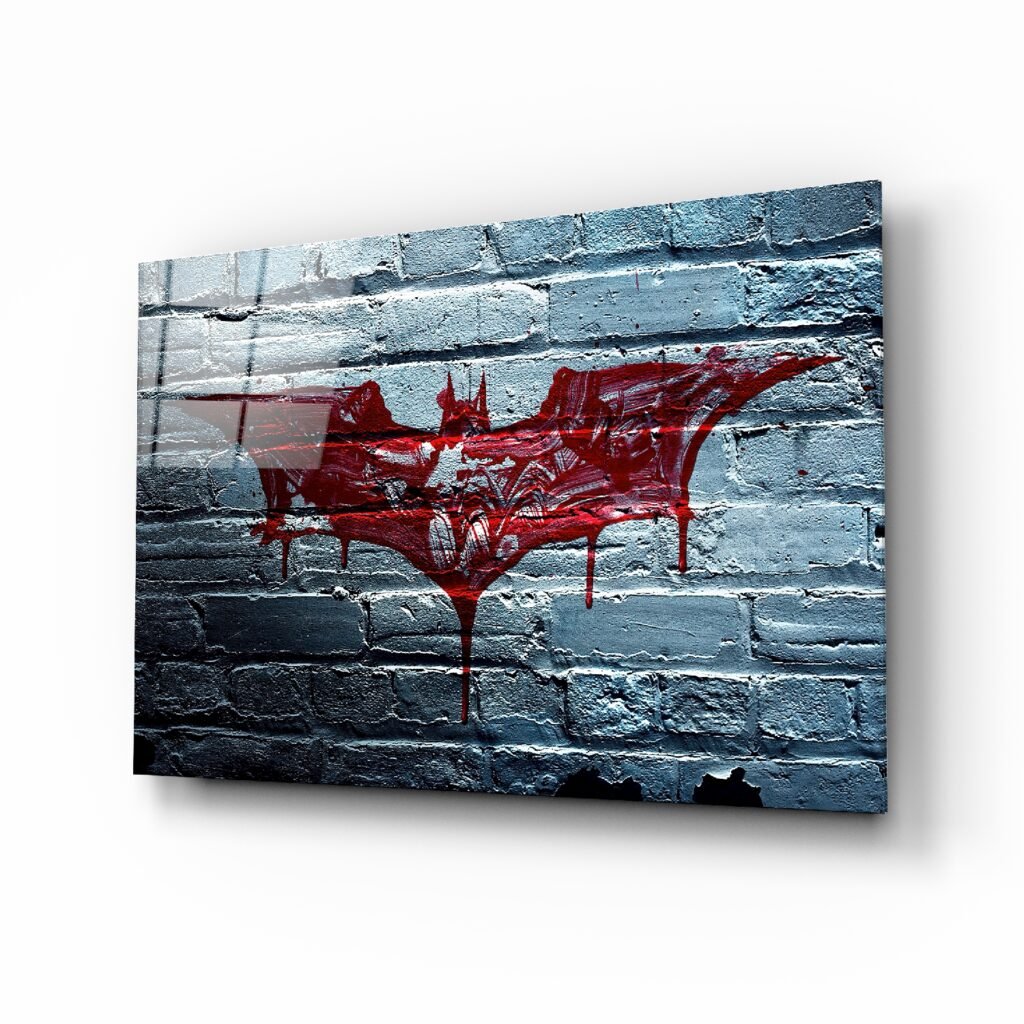 Batman Graffiti Glasschilderij | Trendex Global