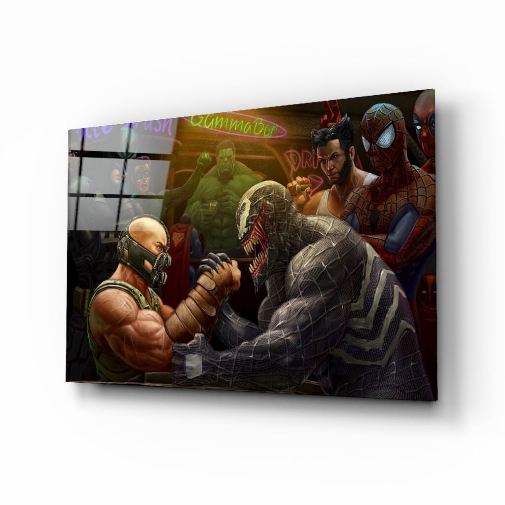 Venom en bane Glasschilderij | Trendex Global
