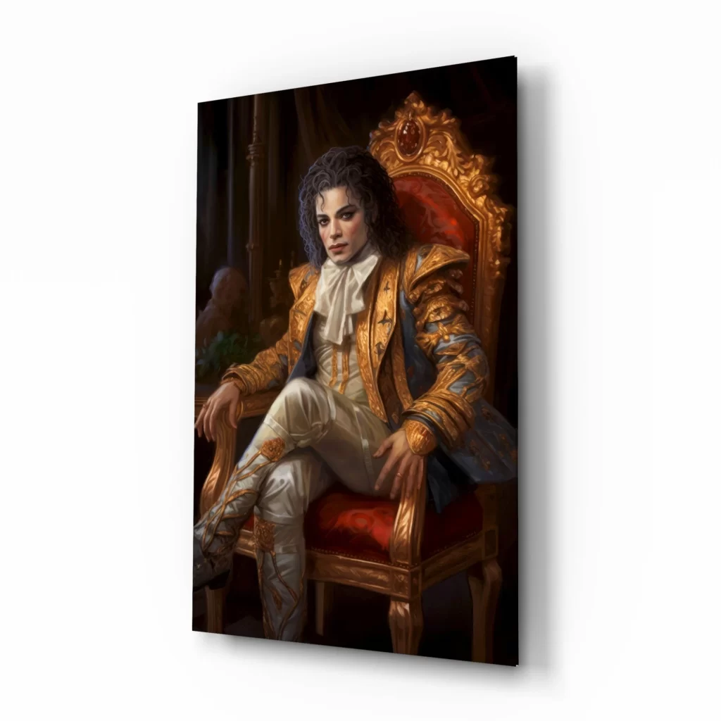 Michael Jackson Glasschilderij | Trendex Global